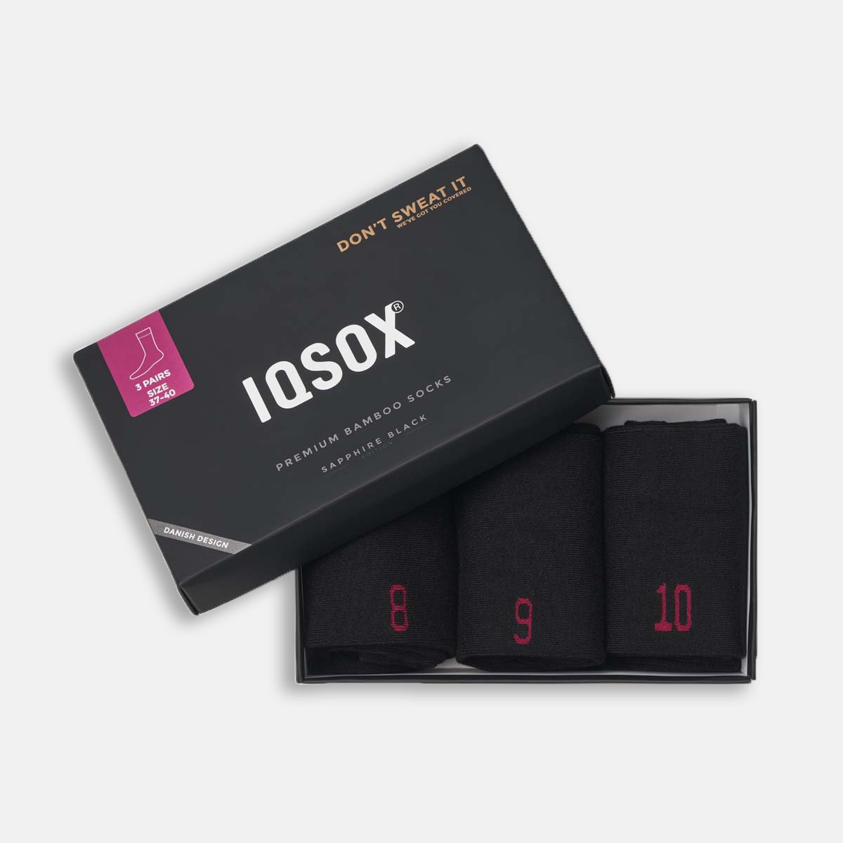3 PACK SOCKS - IQ SOX Socks - Tekstilfabrikken B2B